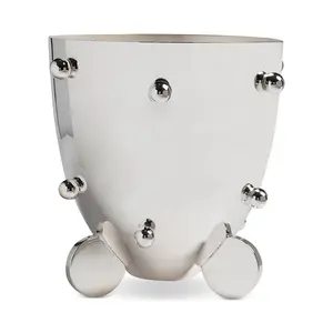 TANIA BULHOES Wine Bucket Esferas - Silver