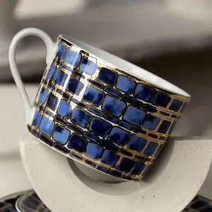 TANIA BULHOES Tea Cup And Saucer Jade