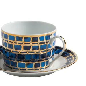 TANIA BULHOES Tea Cup And Saucer Jade