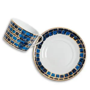 TANIA BULHOES Tea Cup And Saucer Jade