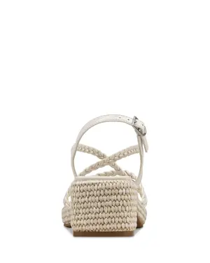 DONALD PLINER Slip On Espadrille High Heel Sandals
