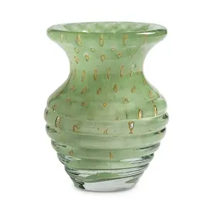 TANIA BULHOES Cremona Glass Vase Celadon - Green