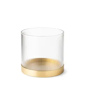 FLECK Fluted Glass Vase