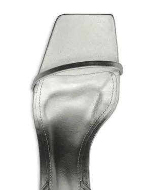 Schutz Judith Slingback Sandals - Silver