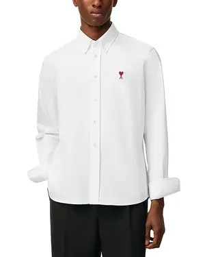 Ami Embroidered Shirts For Men