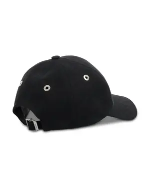 AMI Paris Denim Cap - Noir
