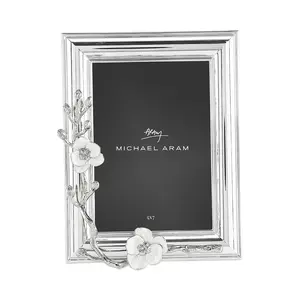 Michael Aram Silver Tone Orchid Frame, 5 X 7