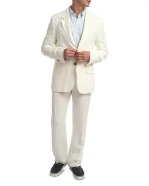 AMI Paris Single Breasted Blazer - Blanc Creme