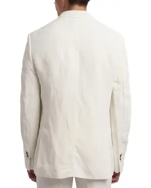 AMI Paris Single Breasted Blazer - Blanc Creme