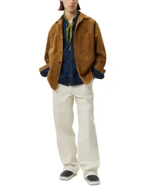AMI Paris Buttoned Overshirt - Caramel