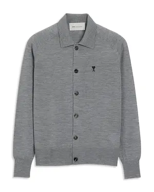 Ami Ribbed Cardigans For Men