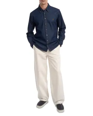 AMI Paris De Coeur Shirt - Indigo