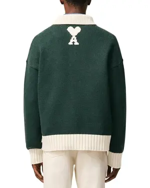 AMI Paris Horse Polo Sweater