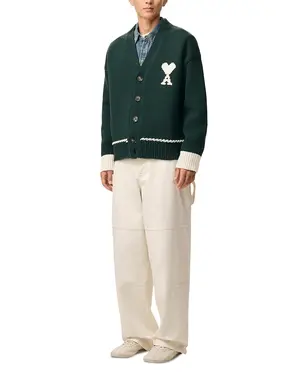 AMI Paris De Coeur Cardigan Sweater
