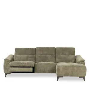 GIUSEPPE NICOLETTI Riposto 3 Piece Fabric Motion Sectional