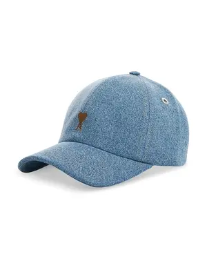 Ami Denim Cap - Used Blue