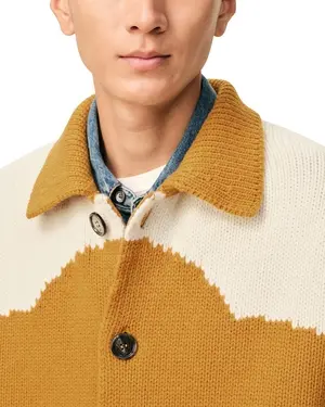 AMI Paris De Coeur Cardigan Sweater