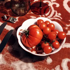 TANIA BULHOES Soup Bowl, Rouge De Fer
