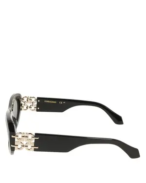 FERRAGAMO 54mm Oval Sunglasses