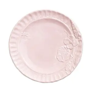 VIETRI Pietra Fiori Salad Plate - Pink