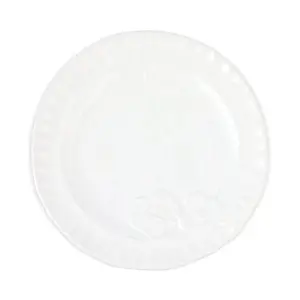 VIETRI Pietra Fiori Salad Plate - White