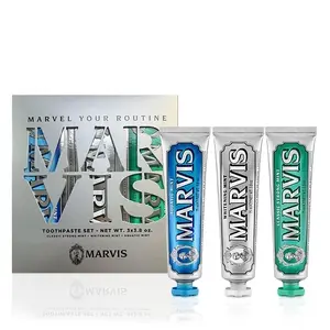 MARVIS Best Sellers Toothpaste, Set Of 3