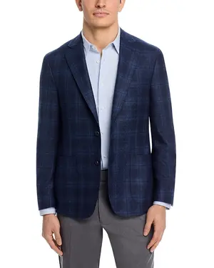 Men's Plaid Wool Coats