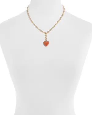 ROXANNE ASSOULIN Puffy Heart Necklace