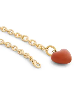 ROXANNE ASSOULIN Puffy Heart Necklace