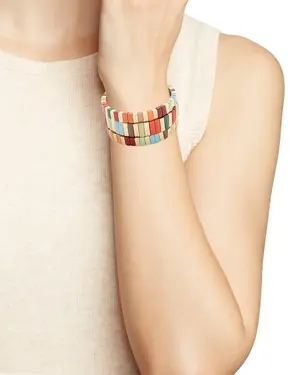 ROXANNE ASSOULIN Nature Bracelet Stack, Set Of 3 - Bright