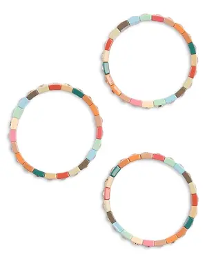 ROXANNE ASSOULIN Bracelet Stack Set Of 3 - Happy
