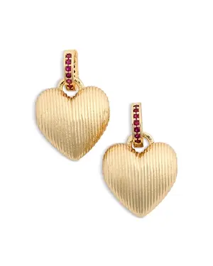 ROXANNE ASSOULIN Mini Florentine Earrings - Heart
