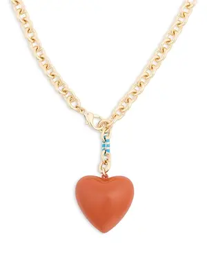 ROXANNE ASSOULIN Puffy Necklace - Heart