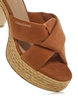 FERRAGAMO Douglas Espadrille Sandals