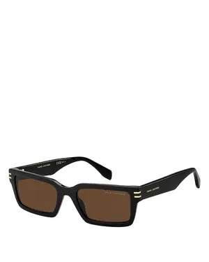 Marc Jacobs 54mm Rectangular Sunglasses - Black
