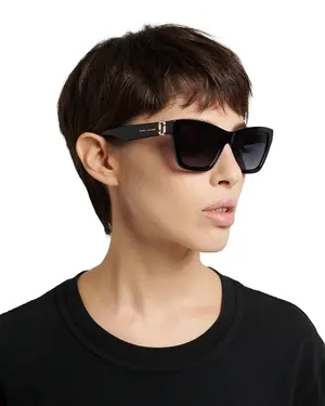 Marc Jacobs Cat Eye Sunglasses - Black