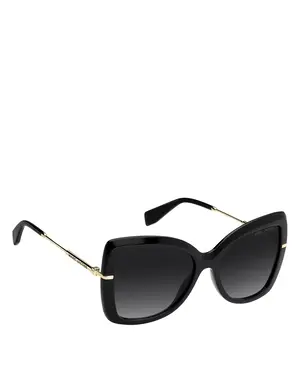 Marc Jacobs Butterfly Sunglasses, 56mm - Black