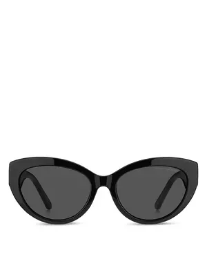 Marc Jacobs Cat Eye Sunglasses, 54mm - Black