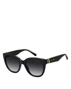 Marc Jacobs Cat Eye Sunglasses, 54mm - Black