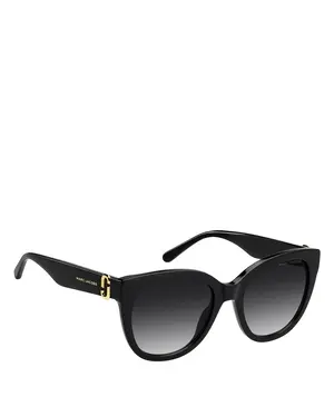 Marc Jacobs Cat Eye Sunglasses, 54mm - Black