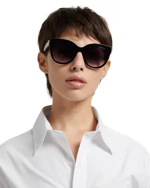 Marc Jacobs Cat Eye Sunglasses, 54mm - Black