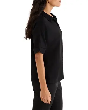 NIC+ZOE Devon Shirt - Black Onyx