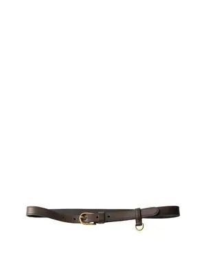 Prada Leather Belt - Brown