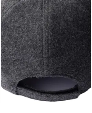 Prada Loden Fabric Baseball Cap - Grey
