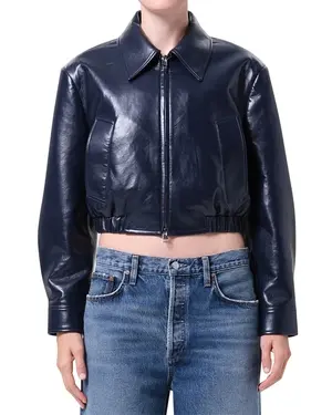 AGOLDE Nahla Cropped Jacket - Detox