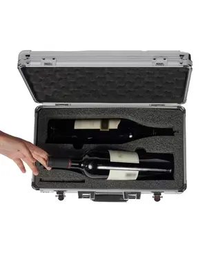 VINGARDEVALISE Two Bottle Carrying Case