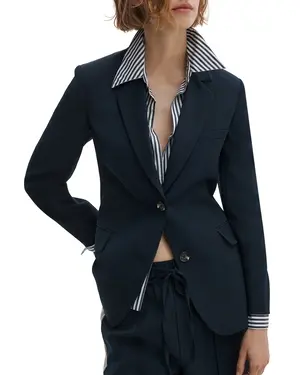 Rag & Bone Frank Poplin Blazer - Sal