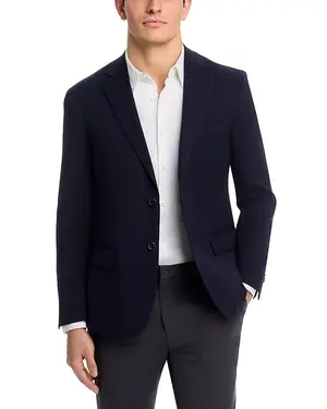 Bloomingdale'S Regular Fit Textured Jacket