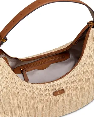 Rag & Bone Hudson Large Paper Straw Hobo Bag