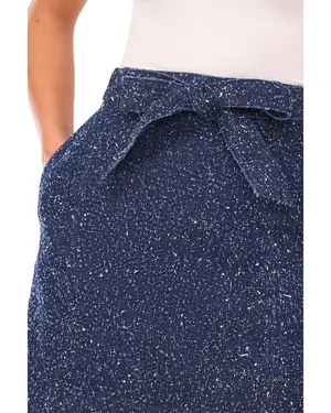 CECE DUPRAZ Stitched Texture Mini Skirt